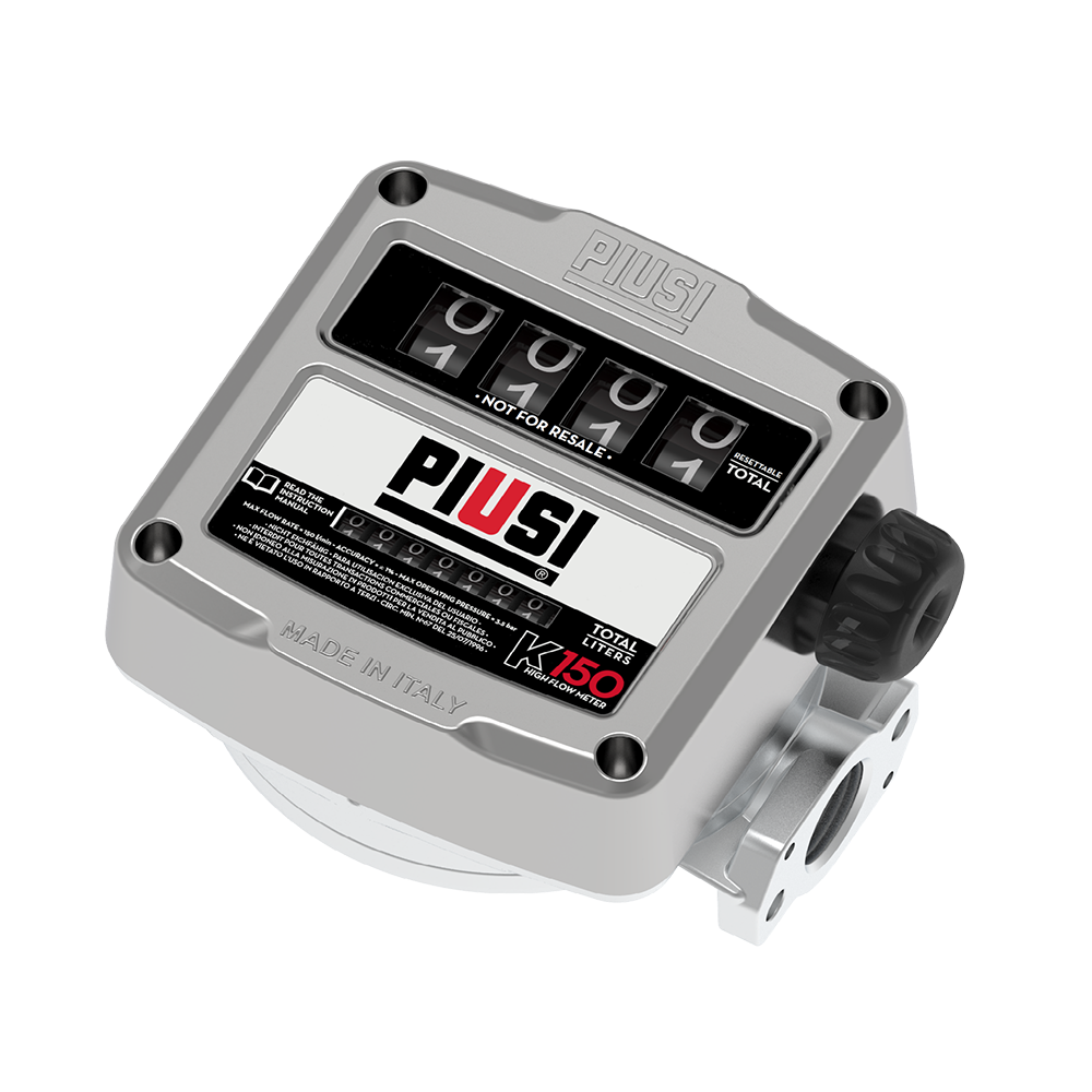 METER PIUSI K150 ATEX Mechanical DN25 FF 25-150lpm Litre Display from ...