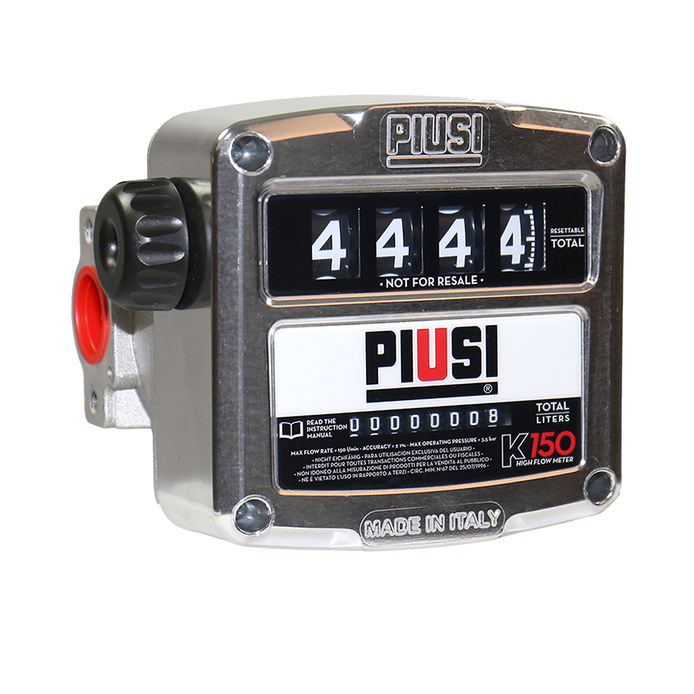 METER PIUSI K150 ATEX Mechanical DN25 FF 25-150lpm Litre Display from ...